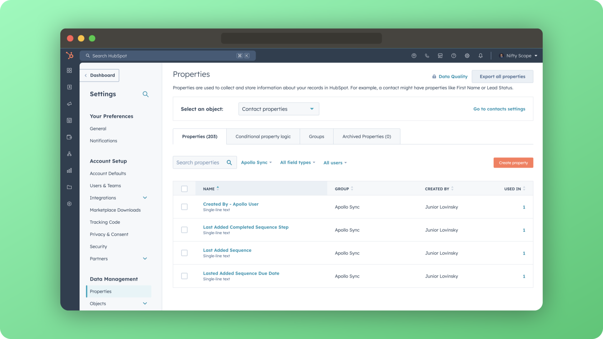 Integrate HubSpot and Apollo: Track Prospecting Quickly - Nifty Scope